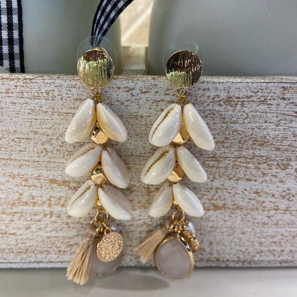 Jewelry | Shell Drop Earrings | Poshmark